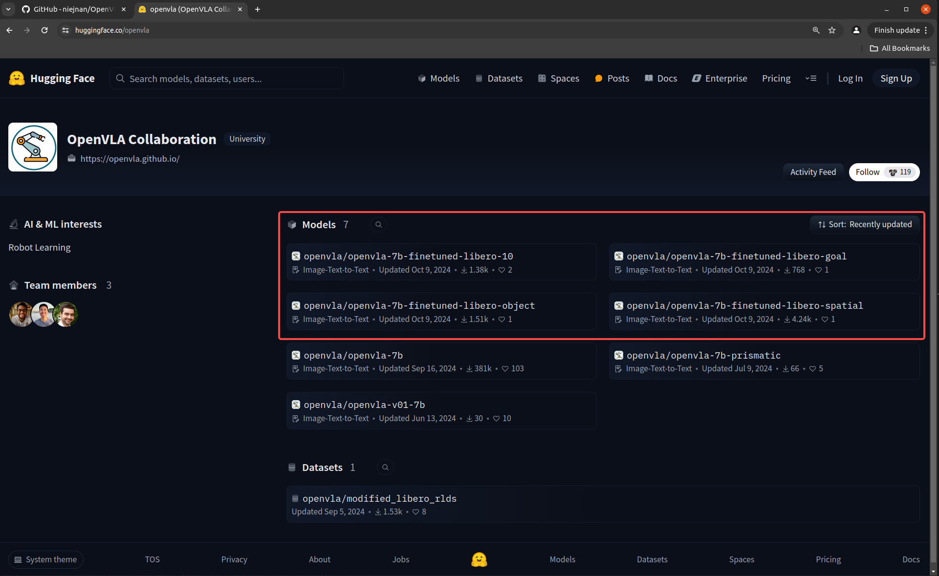 openvla复现记录-环境配置 | Photinia